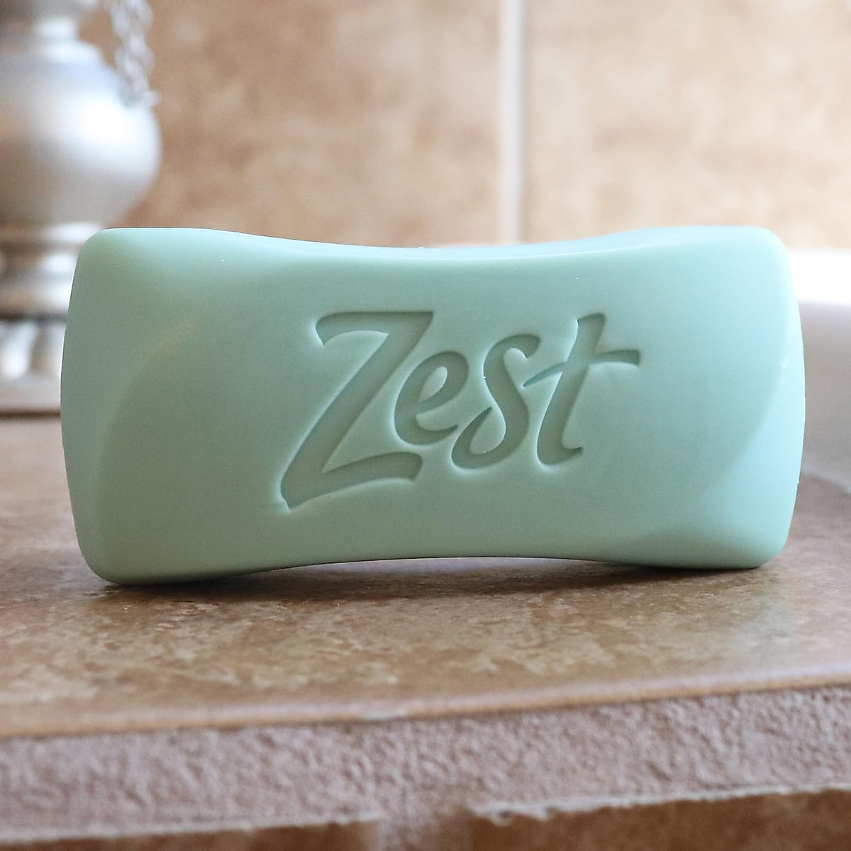 Zest Bar Soap - Enriched with Vitamin E - Moisturizing Body Soap - Gentle Soap - Paraben-Free Soap Bar - Suitable for All Skin Types - Aqua - 16 Pc
