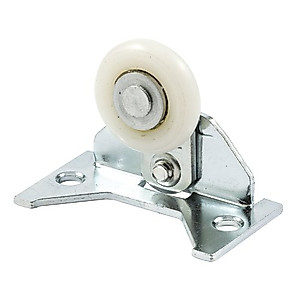 Prime-Line N 6619 Pocket Door Roller Assembly, 1-1/4 inch, Plastic, Convex, Steel Ball Bearings, zinc