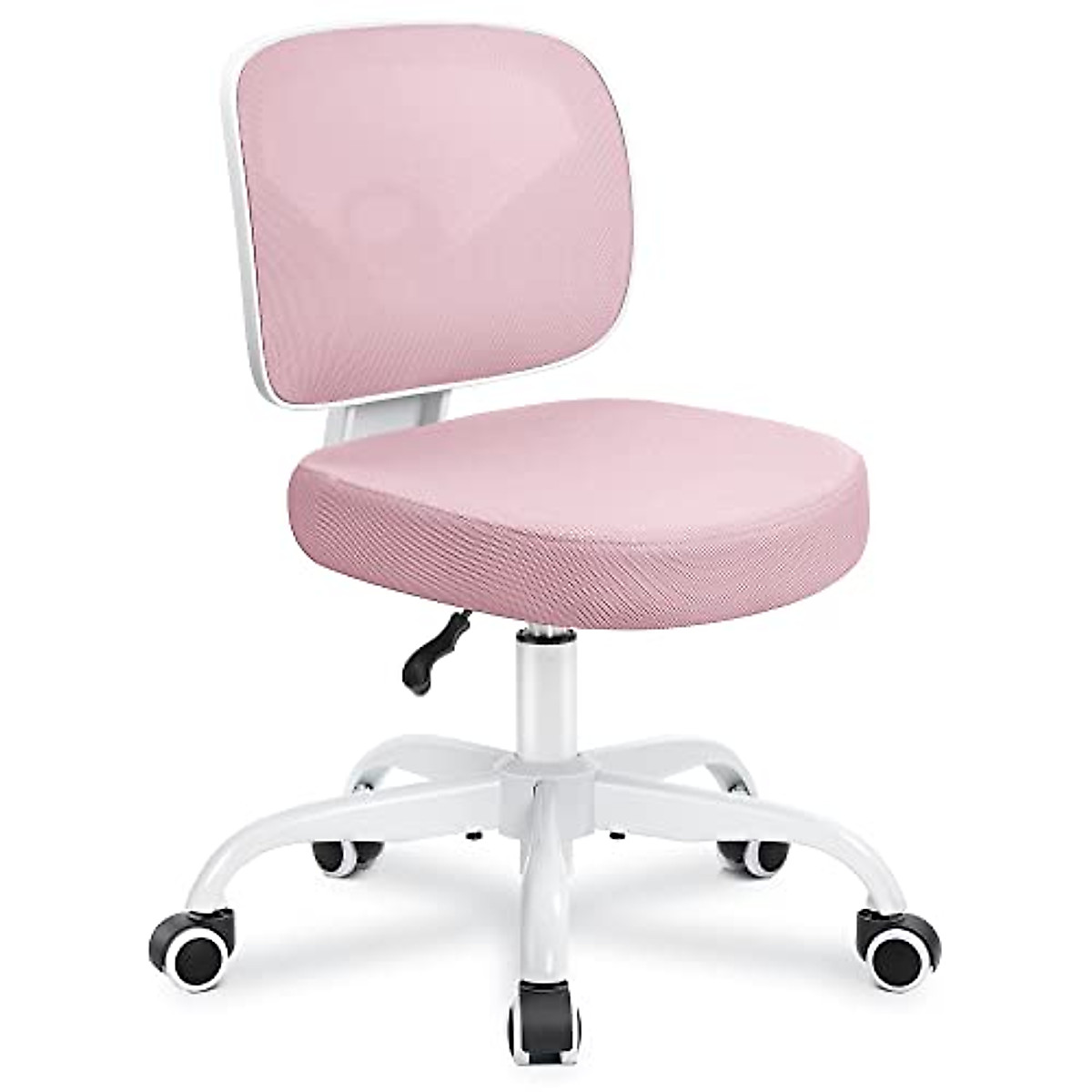 Primy Kids Desk Chair, Pink Study Chair for Boys Girls with Height Adjustable, Swivel Mesh Task Student Chairs for 4-12, Growing Teen Office Chair for Home/School/Office (Pink)