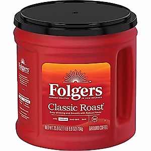 Folgers Classic Roast Coffee, 30.5-Oz Can