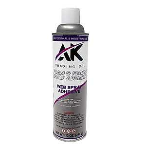 AK TRADING CO. High Acoustic Panels Studio Soundproofing Foam Wedge Tiles (Adhesive Spray)