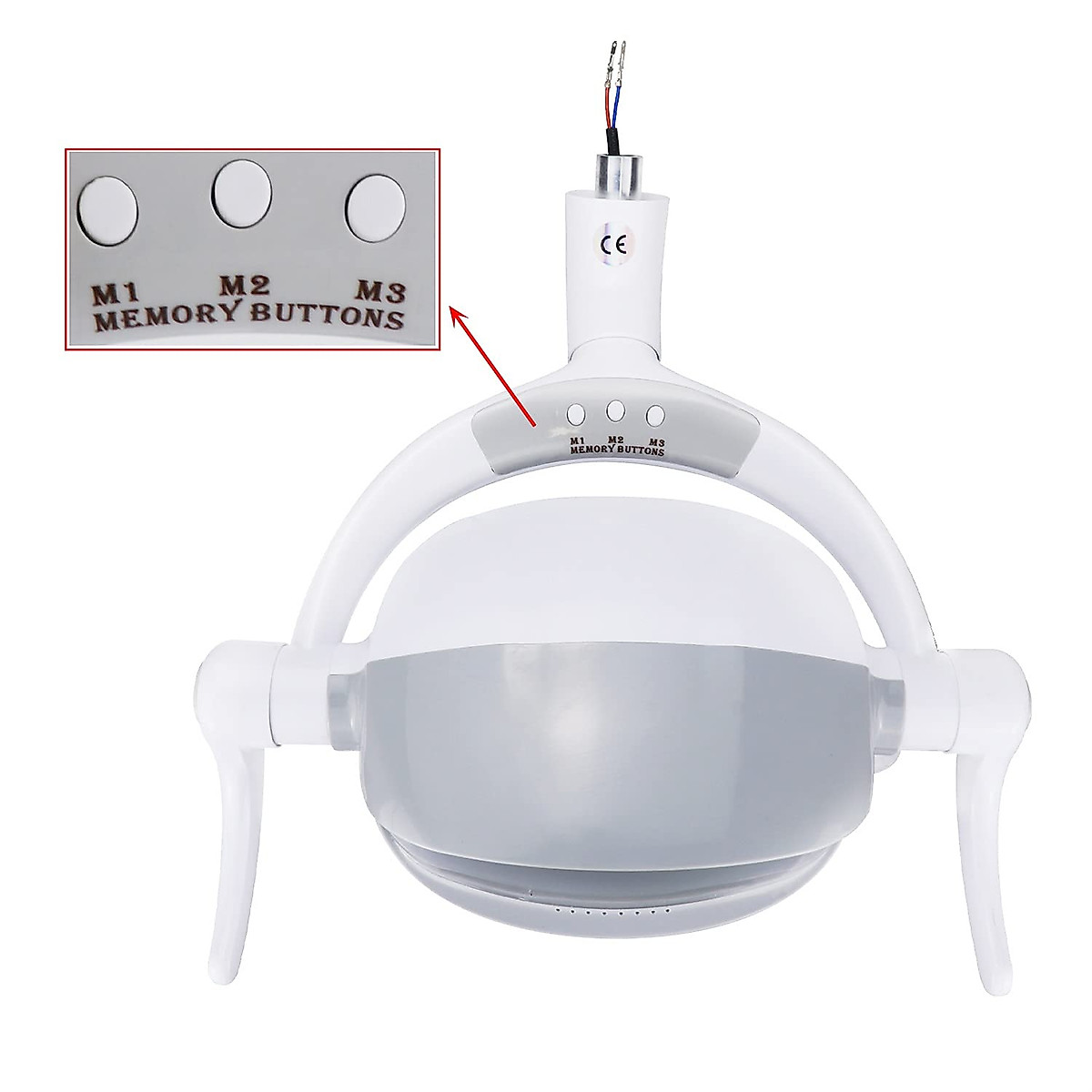 Dental LED Oral Lamp Operating Light Shadowless Lamp for Dental Chair Dentistry Oral Operating Lamp