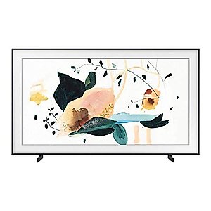 SAMSUNG 65" Class Frame QLED LS03 Series - 4K UHD Dual LED Quantum HDR Smart TV with Alexa Built-in (QN65LS03TAFXZA, 2020 Model) (Renewed)