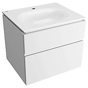 American Standard 1297001.020 Studio S 24-inch Vanity Top Sink – Center Hole, White