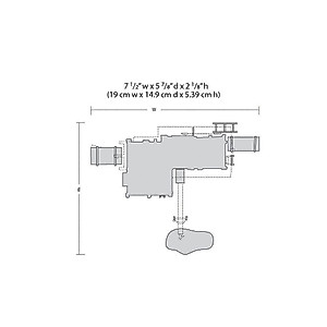 Micro-Mark Woodland Scenics Landmark Structures Built & Ready Buzz's Sawmill, HO Scale