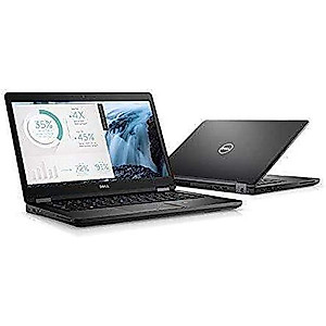 Dell Latitude 14 5000 5480 Business Laptop: 14in HD (1366x768), Intel Core i7-6600U, 500GB HDD, 8GB DDR4, NVIDIA 930MX 2GB GDDR5 vRAM, WiFi + Bluetooth, Windows 10 Professional (Renewed)