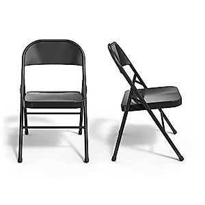 STAPLES 2720169 Banquet/Reception Chair Black 4/Pack (51501)
