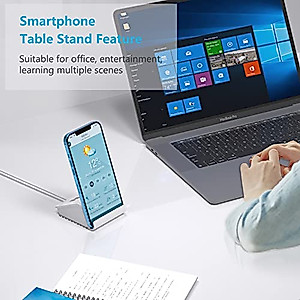 VHBW USB C Charging Station 45W, 4 Port Multiple USB Charging Station with 2 USB C & 2 USB A, 20W PD Fast Charger for Multiple Devices for iPhone 13/12/11, Samsung Galaxy, iPad, Pixel 4/3【UL Listed】