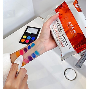 AYAM Beautycare Dead Sea Minerals + Vitamin C Serum Makeup Remover Wipes, Facial Cleansing Towelettes, Safe for Sensitive Skin, Removes Makeup, Oil, Dirt, 25 Count