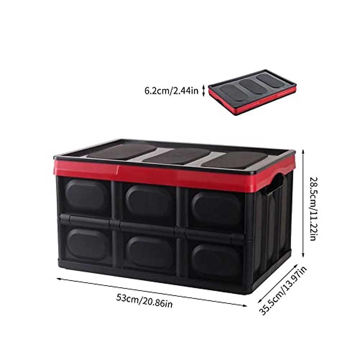 GFDFD Car Trunk Storage Box Large Capacity Storage Box Portable Folding Waterproof Storage