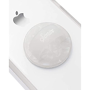 Sonix Silicone Phone Ring - Pearl Tort, White