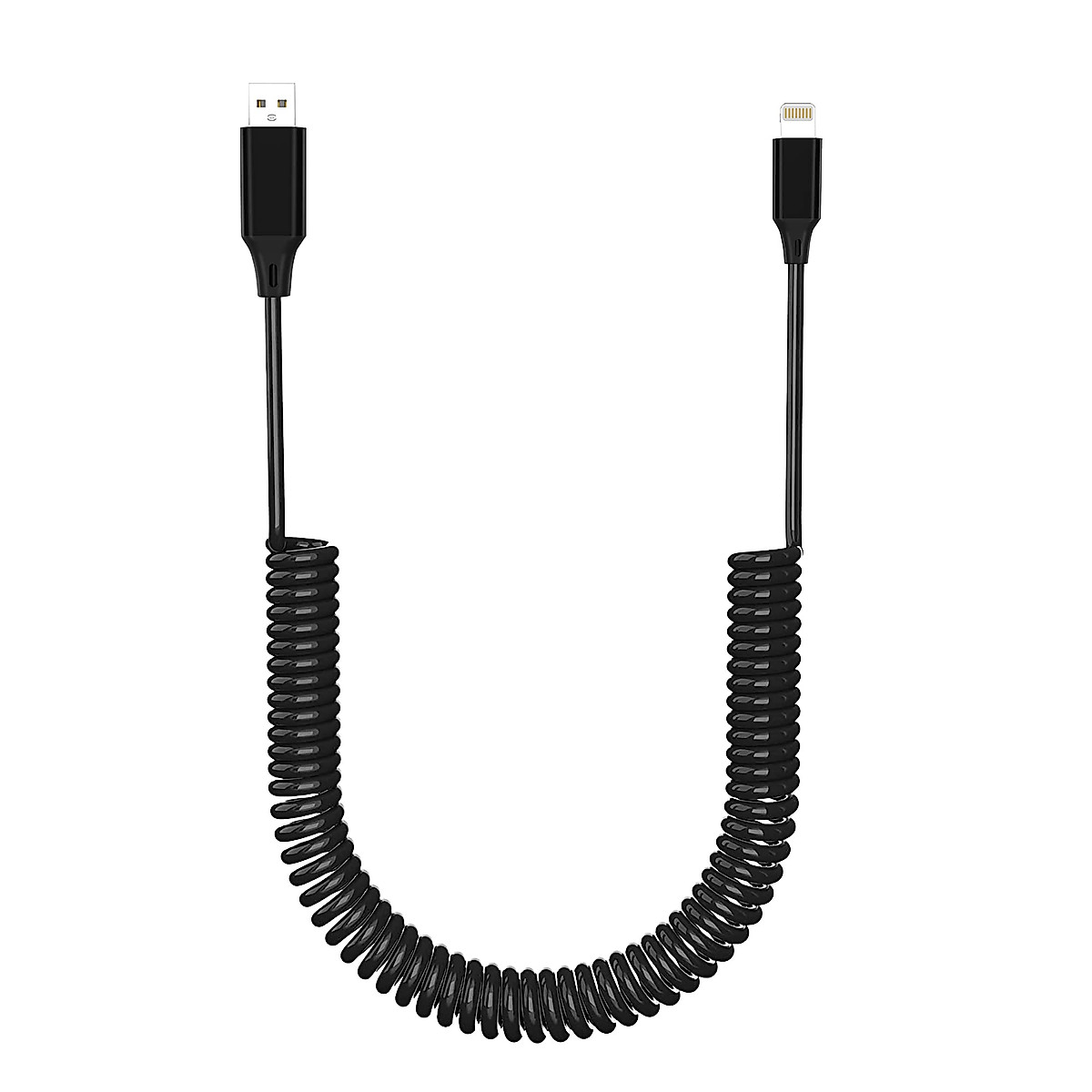 Arkidyn Coiled USB A to Lightning Cable