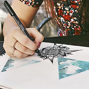 SHARPIE 1976527 Pen, Fine Point, Assorted Colors, 6-Count