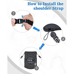 Miesherk STOCK Adjustable Shoulder Strap: Replacement iPad Strap Nylon Neck Belt for iPad, Crossbody Bag, Binoculars