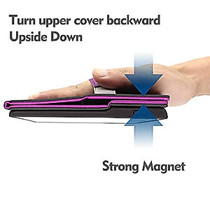 E-Reader Case for 10th Generation-2019 and 9th Generation-2017 Released PU Leather Cover H01 – Purple