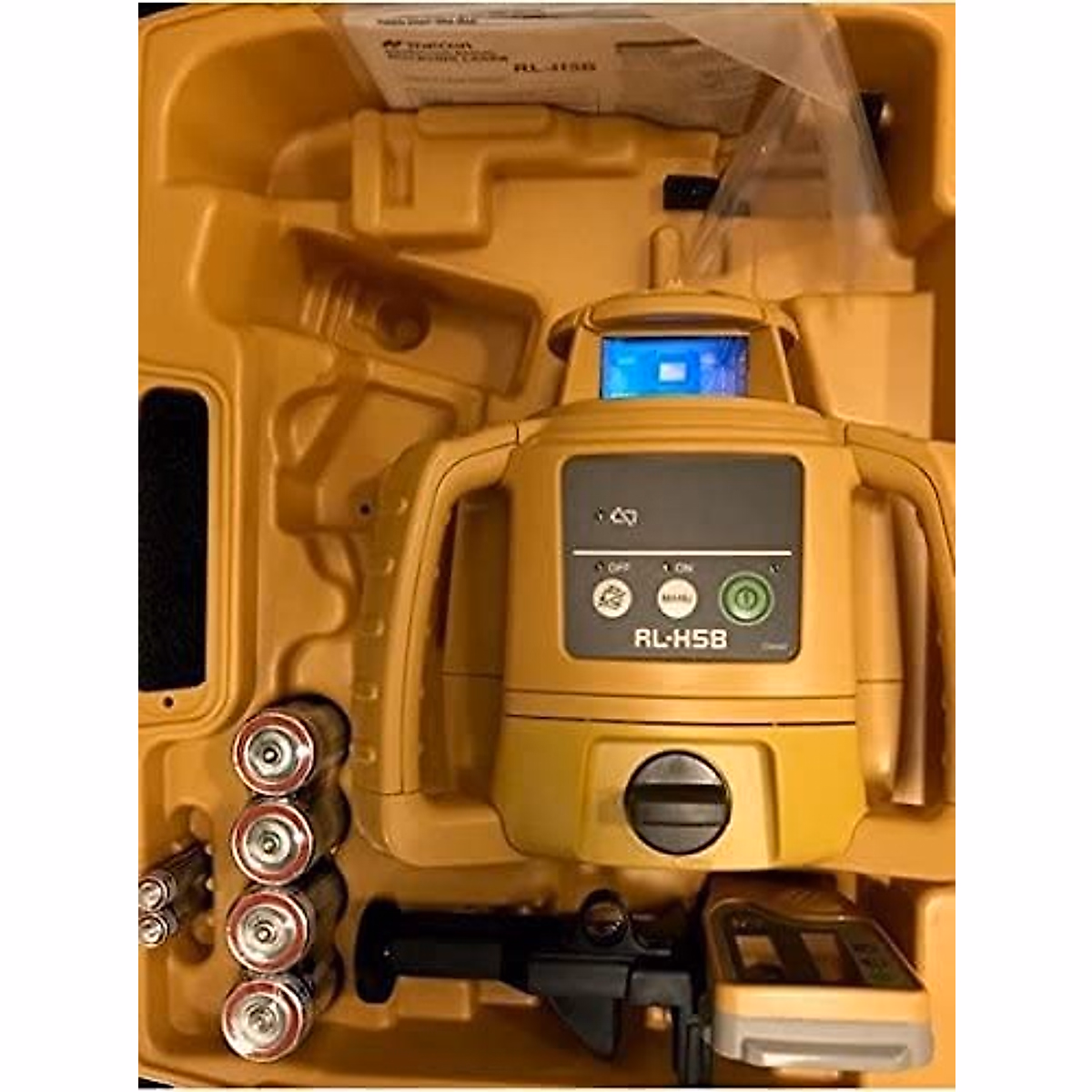 Topcon RL-H5B Leveling Horizontal Rotary Laser w/Bonus Field Book,400m Laser