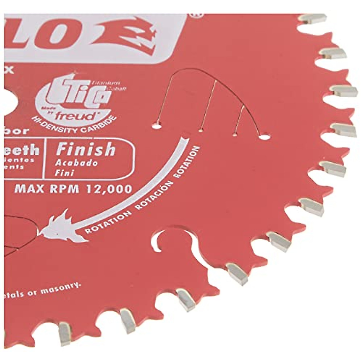 Freud D0536X Diablo 5-3/8-Inch 36 Tooth ATB Finish Cordless Trim Saw Blade