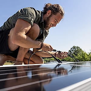 BougeRV Solar Connectors Y Branch Parallel Adapter Cable Wire Plug Tool Kit for Solar Panel