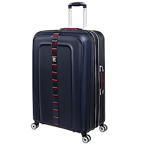 it luggage Jupiter 28" Hardside Checked 8 Wheel Expandable Spinner, Dress Blues