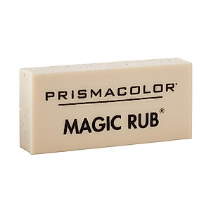 Prismacolor Premier Magic Rub Vinyl Erasers, 3-Count
