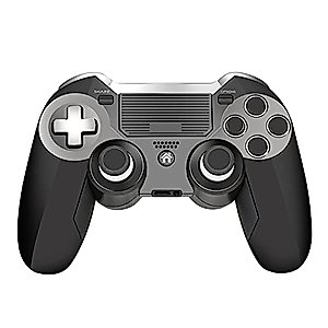 PS4 Elite Wireless Controller with Back Paddles,Dual Vibration Elite PS4 Modded Game Controller for Play Station 4 with Speaker and 3.5mm Audio Headphone Jack