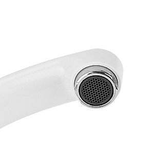 Kitchen Sink Faucet Single Handle Cold Faucet Water Faucet Water Tap for Kitchen Sink Bathroom Basin Bathtub Mop Pool G1/2 ABS Plastic (Straight Handle)