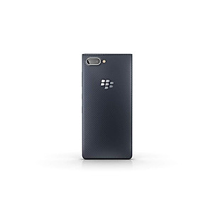 BlackBerry KEY2 LE (Lite) Dual-SIM (64GB, BBE100-4, QWERTY Keypad) (GSM Only, No CDMA) Factory Unlocked 4G Smartphone (Slate/Space Blue) - International Version (Renewed)