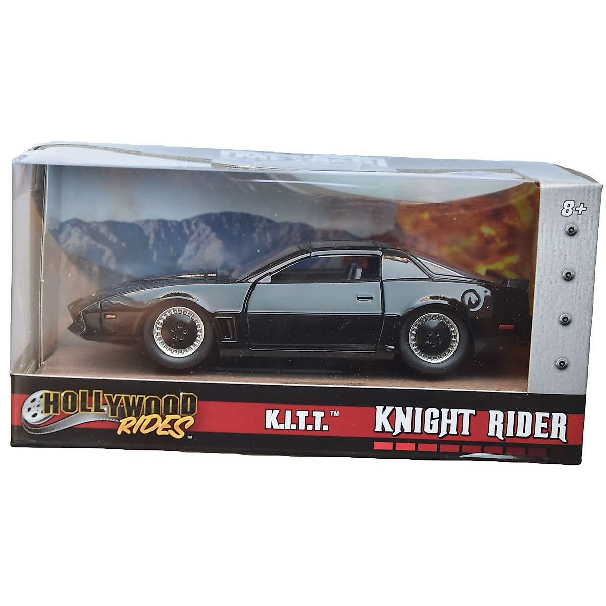 Jada Toys Knight Rider [K.I.T.T], Hollywood Rides 1:32 Scale die cast