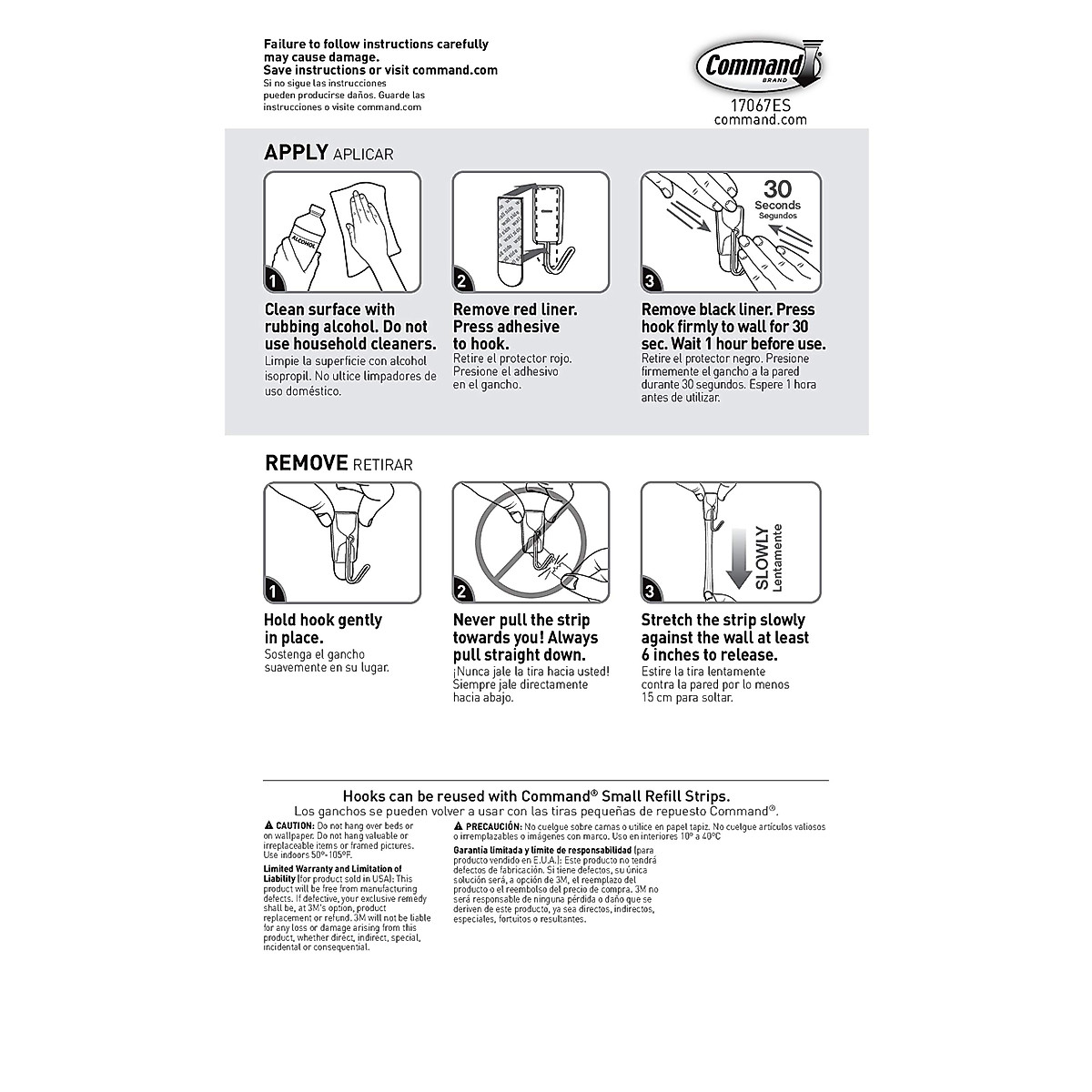 Command Small Wire Toggle Hooks, Damage Free Hanging Wall Hooks with Adhesive Strips, No Tools Wall Hooks for Hanging Organizational Items in Living Spaces, 9 White Hooks and 12 Command Strips