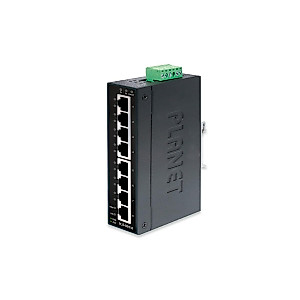 IGS-801M IP30 Industrial SNMP Switch 8-Port 10/100/1000Base-TX (-40~ 75C)