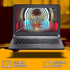 13.3 Inch Laptop HD Screen, Intel Core i5 4th Gen Processor, 8GB DDR3 RAM, 2TB SSD, Inbuilt Webcam, HDMI, Wi-Fi, Bluetooth, Windows 10 Pro (Renewed)