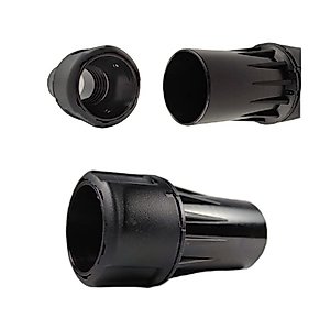 1pack DWV9000 universal quick connector compatible with DEWALT, fits DeWalt Dust Extractors,sander, vacuum hose, various DW tools & shrouds. Allows fits easy, durable connection between 1-1/4 In