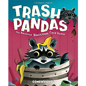 Gamewright Trash Pandas - The Raucous Raccoon Card Game - 252