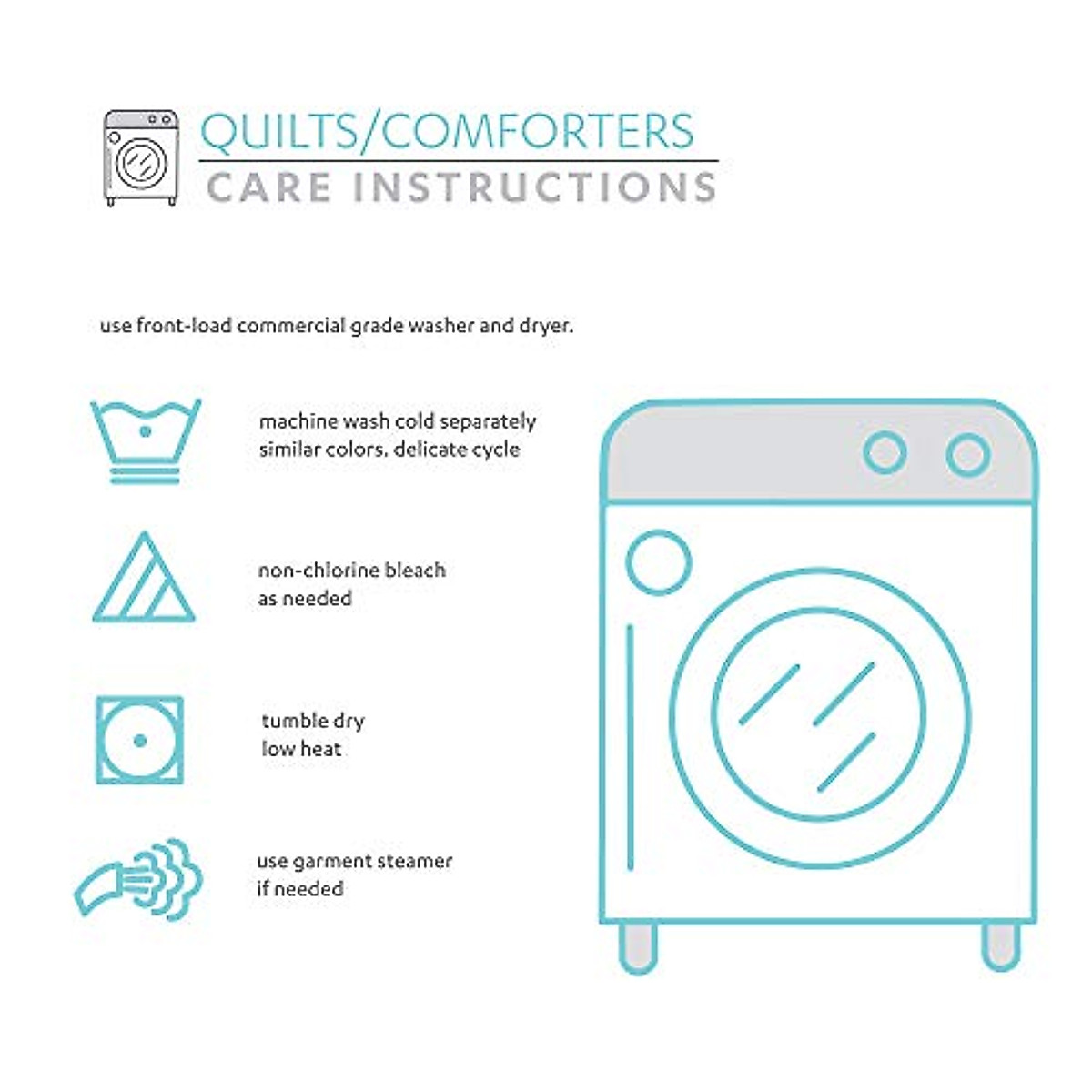 Lush Decor Leah 6 Piece Floral Comforter Set, Full/Queen, Yellow & Gray