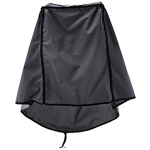 Britax B-Free Stroller Wind and Rain Cover | Easy Install + Air Ventilation + Storage Pouch Included Grey