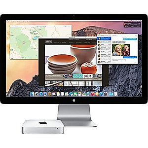 Apple Mac mini, 2.6GHz Intel Core i5 Dual Core, 8GB RAM, 1TB HDD, Mac OS, Silver, MGEN2LL/A (Newest Version) (Renewed)