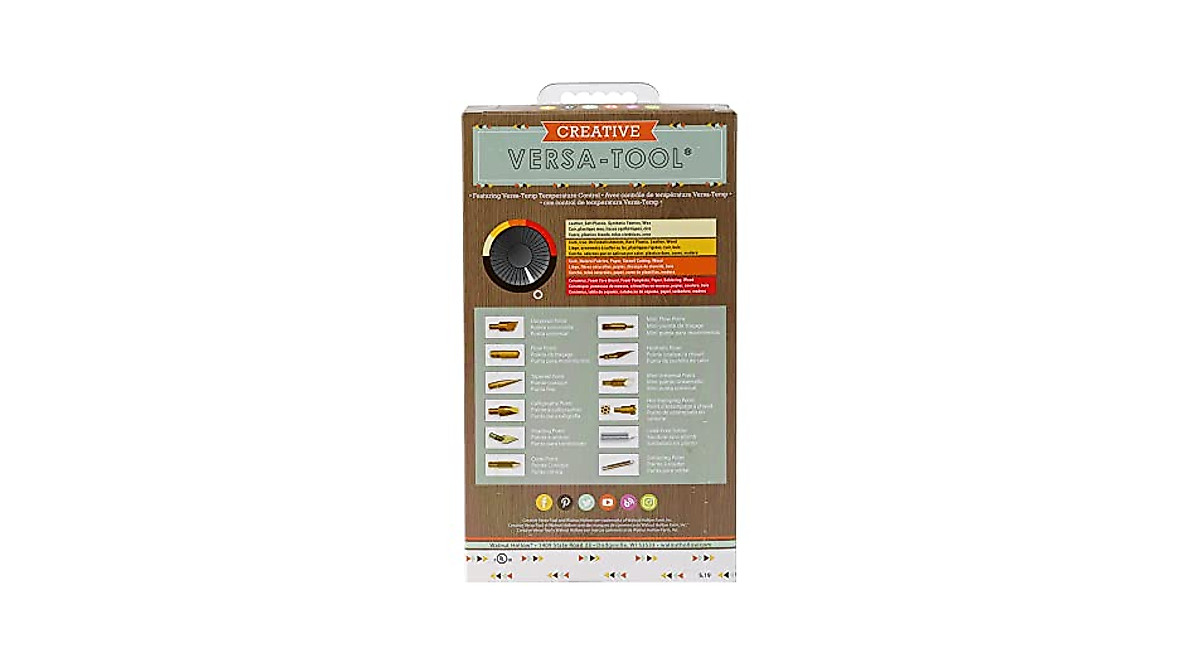 Versatile Walnut Hollow Woodburning Tool with 11 Tips