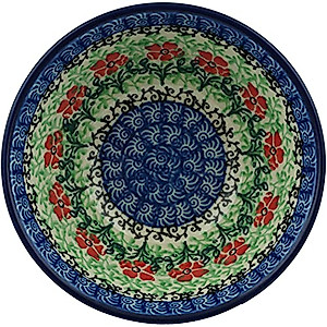 Polish Pottery Bowl 5-inch Maraschino