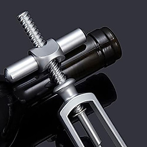 BESTonZON Opener Restaurant Wing Cork Opening Corkscrews Multifunctional Screw Beer Remover Serving Winged Gadget Waiters Alloy and Party Duty Bottle for Bar Cap Heavy Corkscrew: