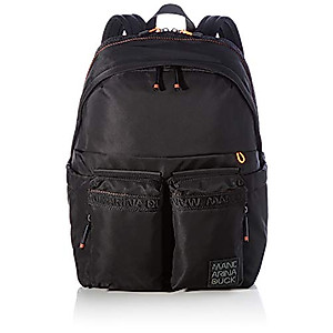 Mandarina Duck Unisex's Backpack, Black, Taglia Unica