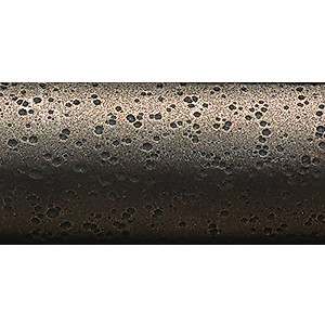 California Umbrella 9' Round Aluminum Market Umbrella, Crank Lift, Push Button Tilt, Bronze Pole, Sunbrella Natural