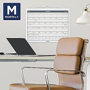 2022 Wall Calendar by AT-A-GLANCE, 15" x 12", Medium, Vertical, Multi-Schedule (PM22MS28)