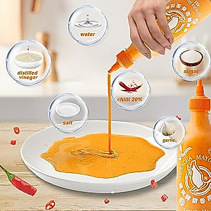 Flying Goose 15.3 oz Sweet Sriracha Sauce, Thailand Sriracha Sweet Chili Sauce, Gluten Free and Vegan, Mayo Flavor in Bottle, 15.3 fl.oz(455ml), Pack of 1