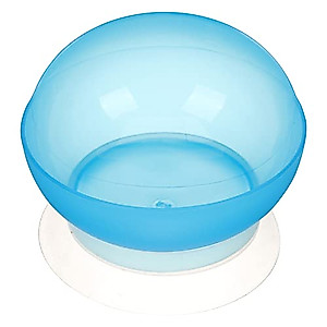 Scooper Bowl with Suction Cup Base Suction Bowl Spillproof Scoop Plate Round Scoop Dish Disabled Non‑Slip Tableware for Babies Disabled Patients Self-Feeding Aid
