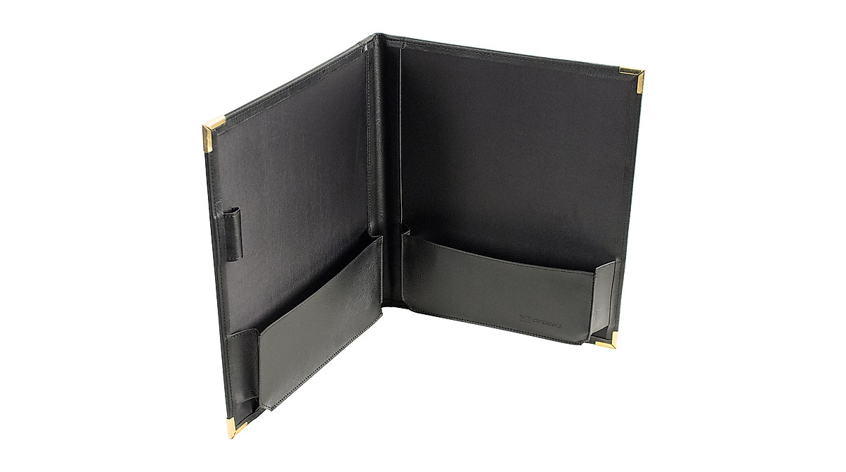 Pro Tec F2BK Deluxe Sheet Music Folder - Black & Professional
