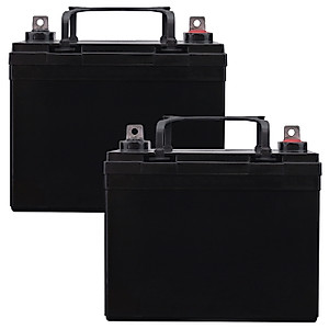 2 Pack - 12V 35Ah U1 Invacare Pronto M50, M51, M61, M71, Booster Battery