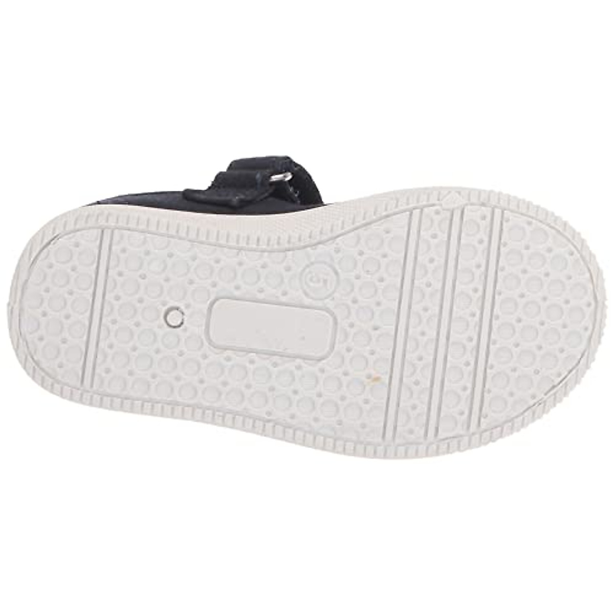 The Children's Place,baby-girls,Slip on Sneakers,Uniform Bow Strap Canvas Sneakers,Navy,10 Toddler