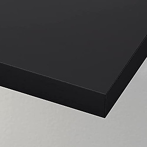 Ikea Lack Wall Shelf, 11-3/4", Black