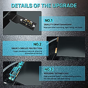 JDIRLDL 3300mah Battery for iPhone 7, (2023 New Version) High Capacity Li-ion Polymer Replacement Battery for iPhone 7 Compatible with A1660/A1778/A1779, with Full Repair Tools