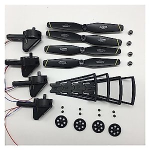 XUCHIL SG700 S169 SG700-D Drone RC Quadcopter Spare Parts Fold Wing Arm Include Gears LED Axis Motor Set Upgrade Bearing Etc Part Kit (Color : 8620 Version motor-14, Size : .)